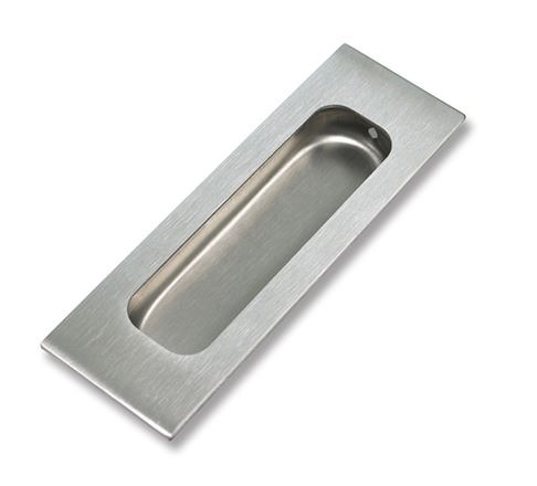 Flush Pull 150 x 50mm Square SSS - Handles Plus